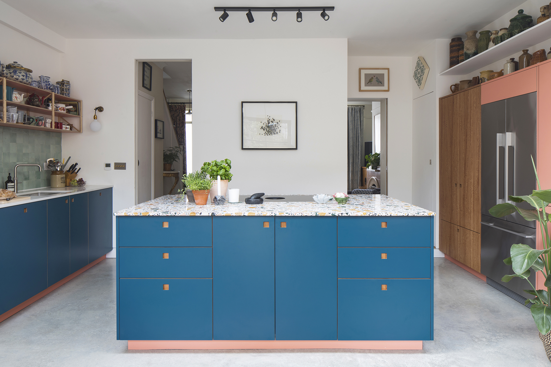 The Pink and Blue Peckham Kitchen - Pluck